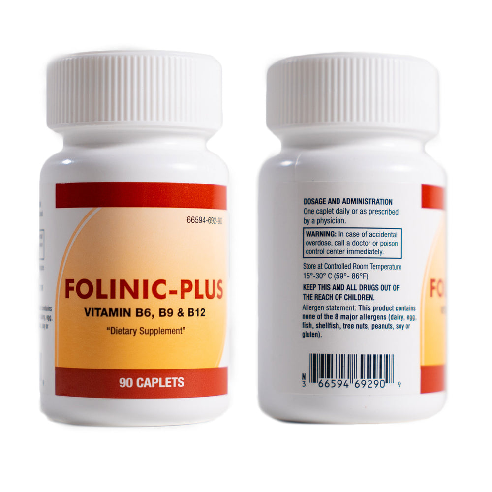 Dosing + Product Info – Folinic Plus